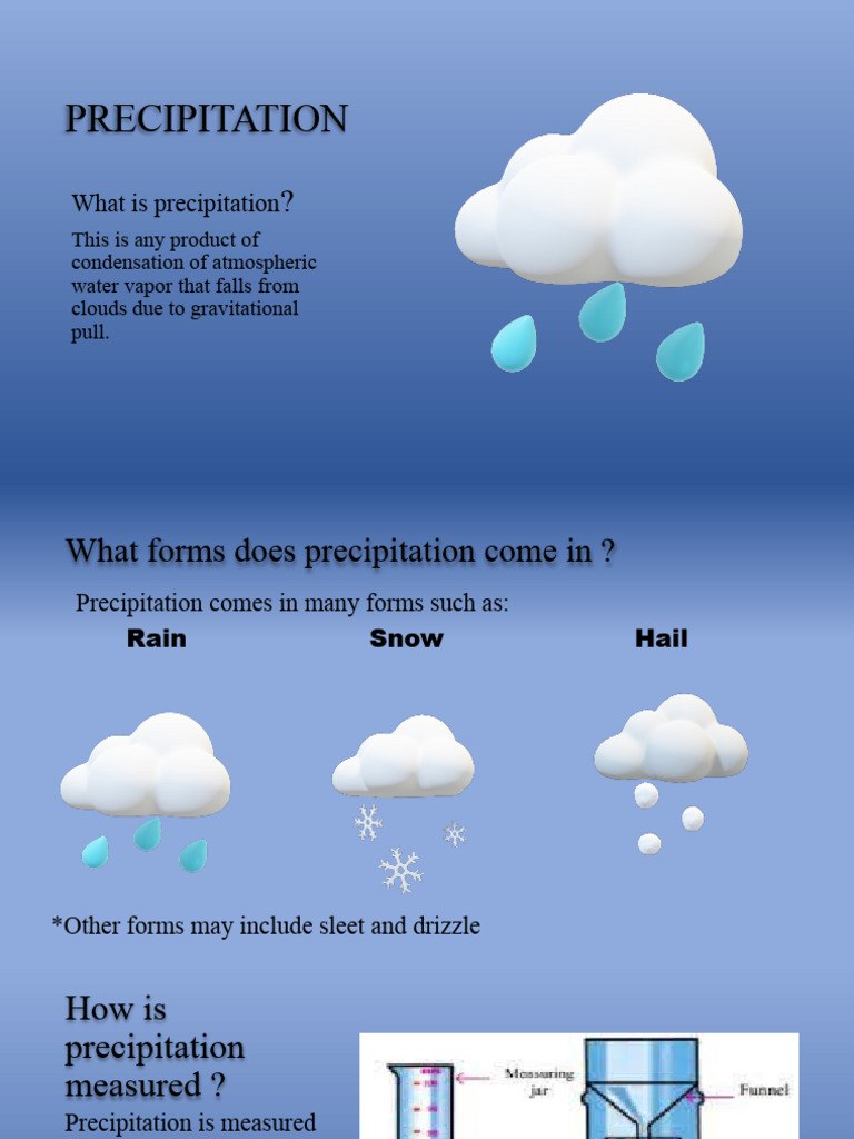 PRECIPITATION | PDF