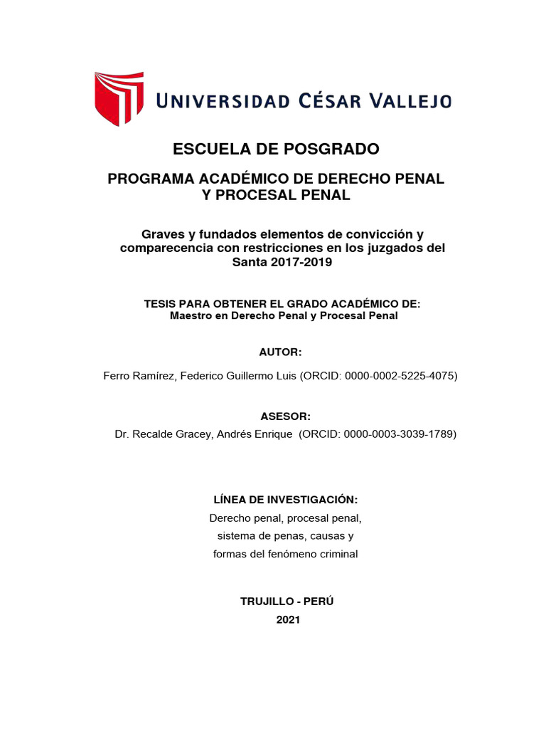 Ferro RFGL SD | PDF | Derecho penal | Castigos