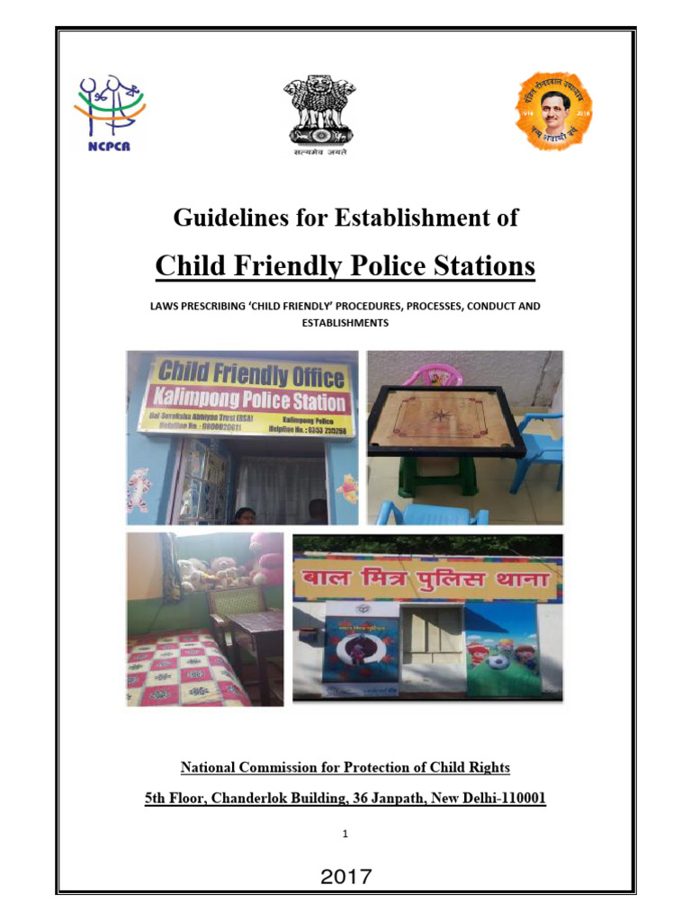 Child Friendly Police Station Guidelines | PDF | Child Protective ...