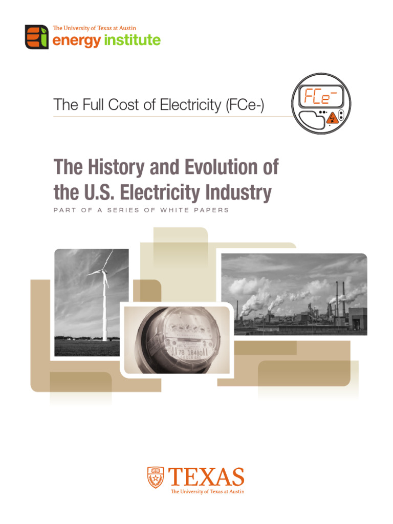 U.S. Electricity Industry Evolution Analysis | PDF | Public Utility ...