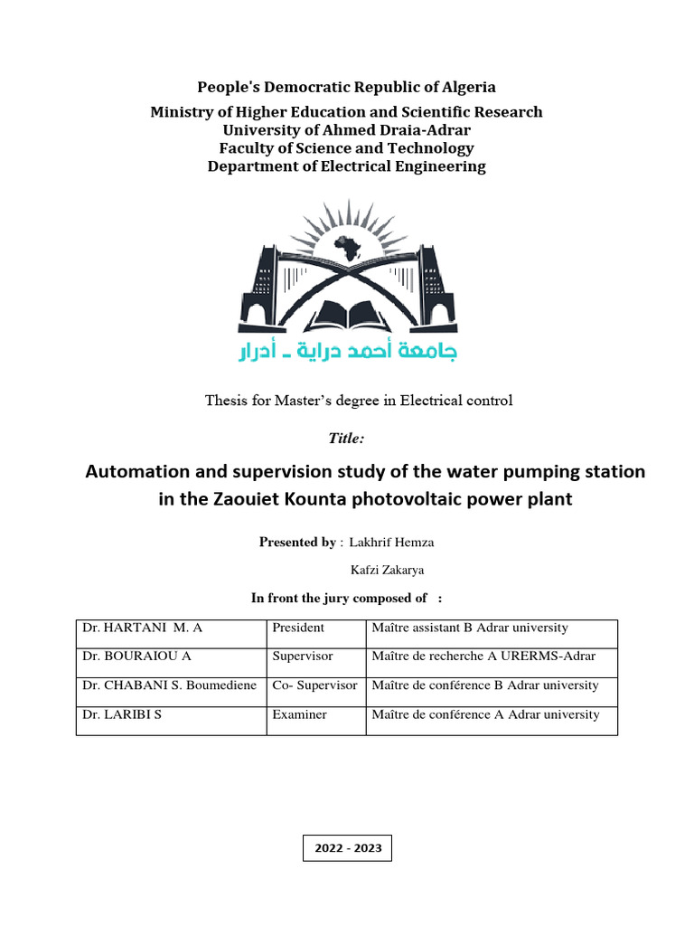 Automation and Supervision Study | PDF | Programmable Logic Controller | Automation