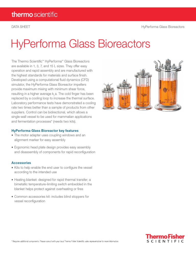 3.ThermoFisher Bioreactor | PDF | Glasses
