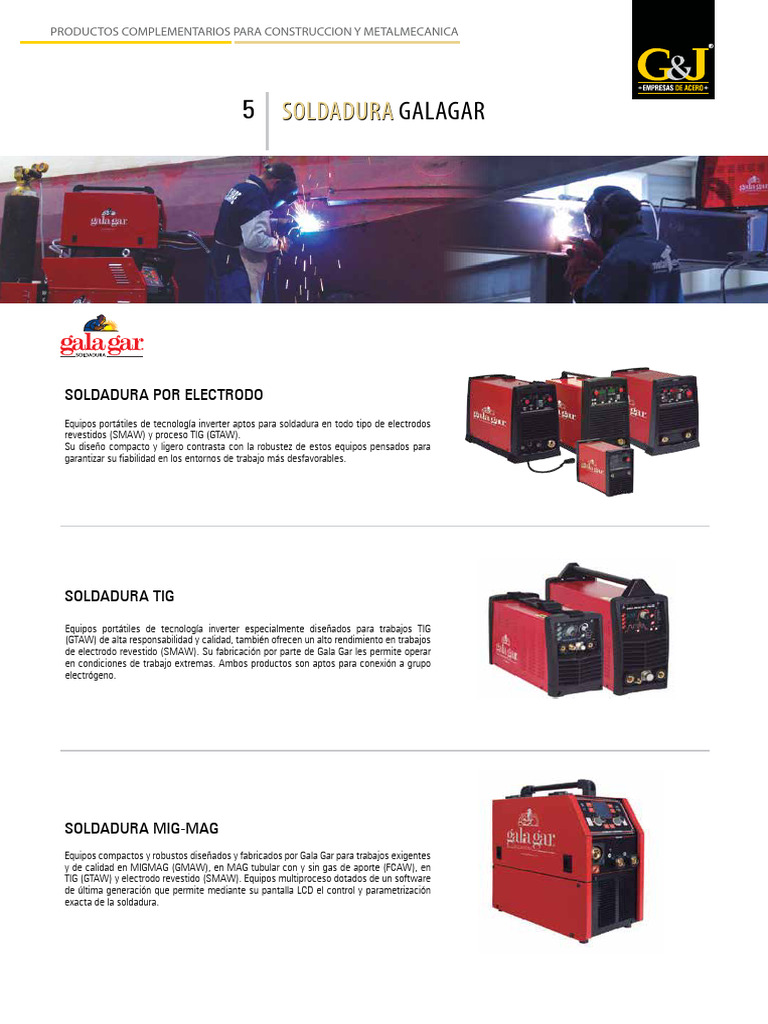 5 Soldadura Galagar | PDF | Soldadura | Construcción