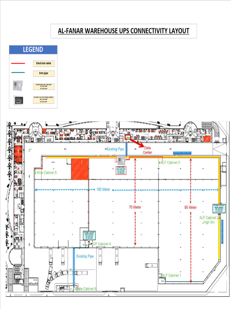 Warehouse UPS Connectivity Layout | PDF | Manufactured Goods