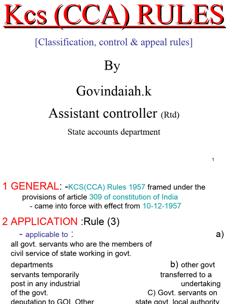 Cca Rules | Download Free PDF | Witness | Audit
