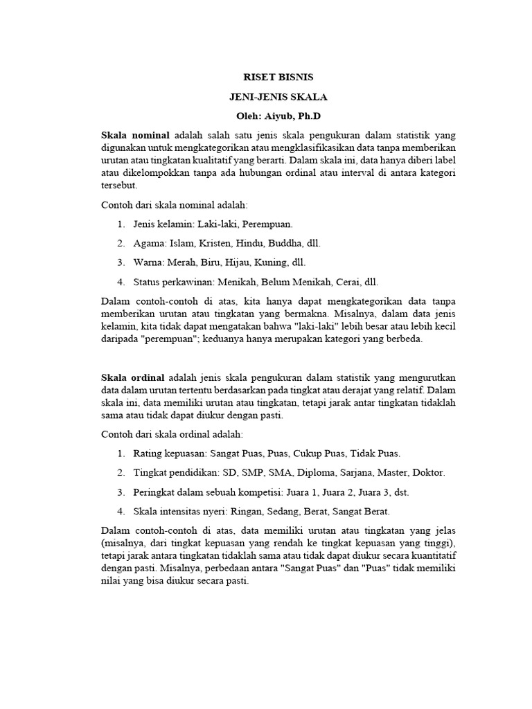Materi 7 Skala Dan Peskalaaan | PDF