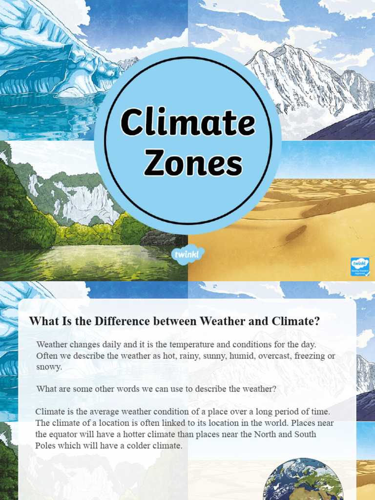 Weather vs. Climate Explained | PDF