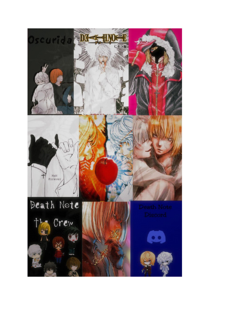 El Final Del Death Note-Verso (Meronia) (Death Note) | PDF | Arte