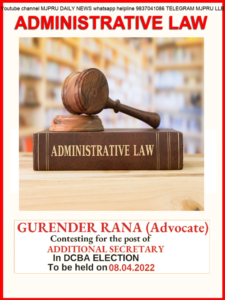 Administrative Law | PDF | Administrative Law | Writ