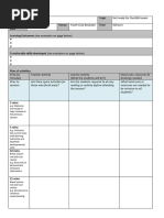 Cambridge Lesson Plan Template | PDF