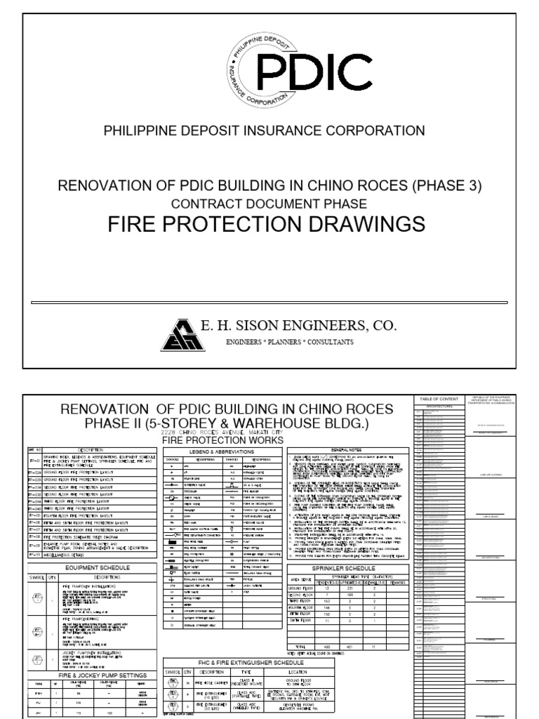 Annex c.4 Fire Protection Drawings | PDF | Aviation | Aircraft