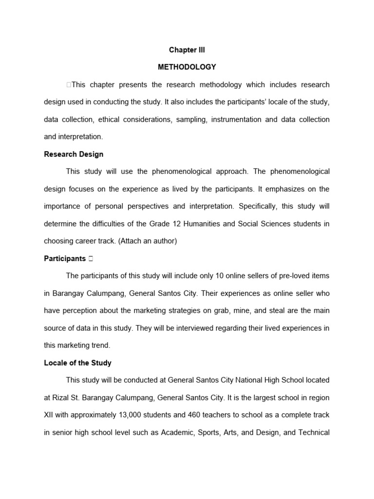 Chapter 3 - Methodology (Pr1) | PDF | Scientific Method | Science