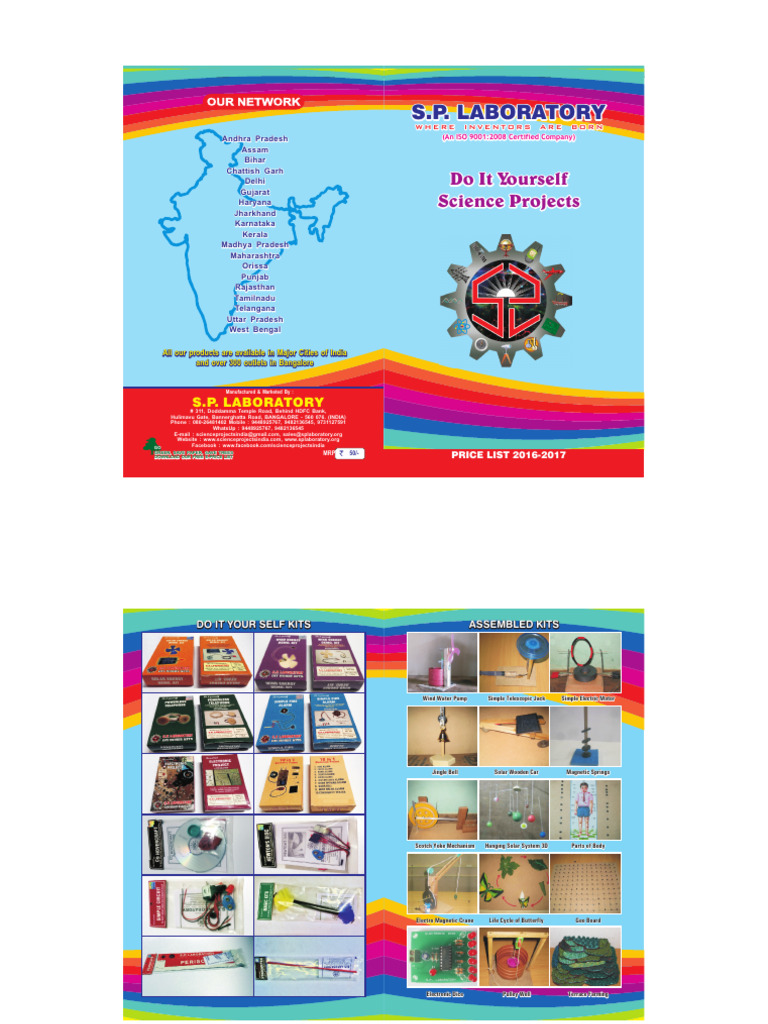 Sukant Do It Yourself Science Projects 2016-2017 | PDF | Gear | Machines