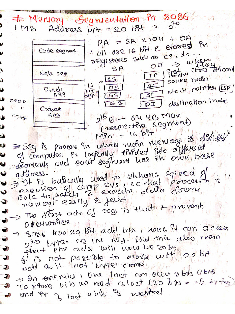 microprocessor module 1 | PDF