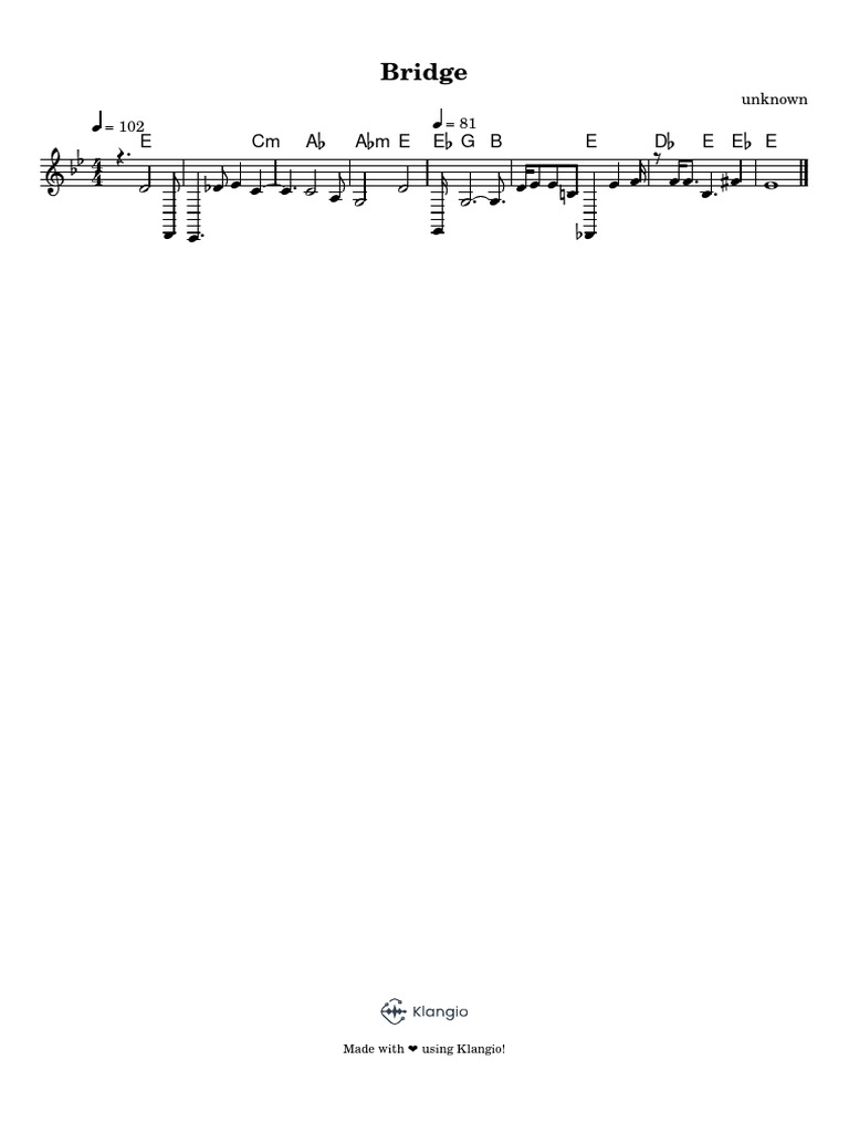 Bridge | PDF