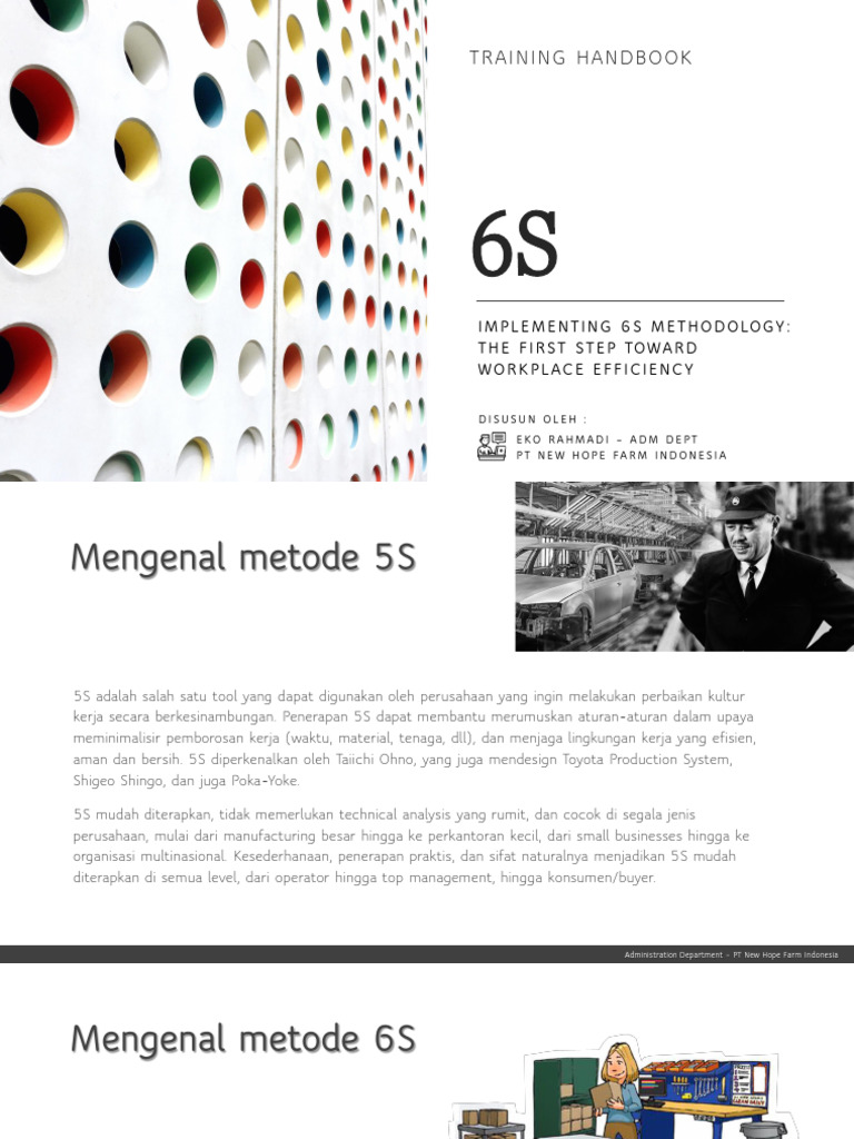 Materi Training 6S | PDF