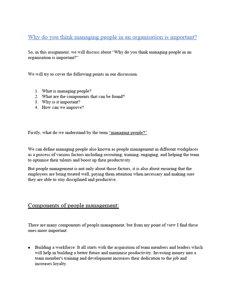 Managing People | PDF | Employee Retention | Employment