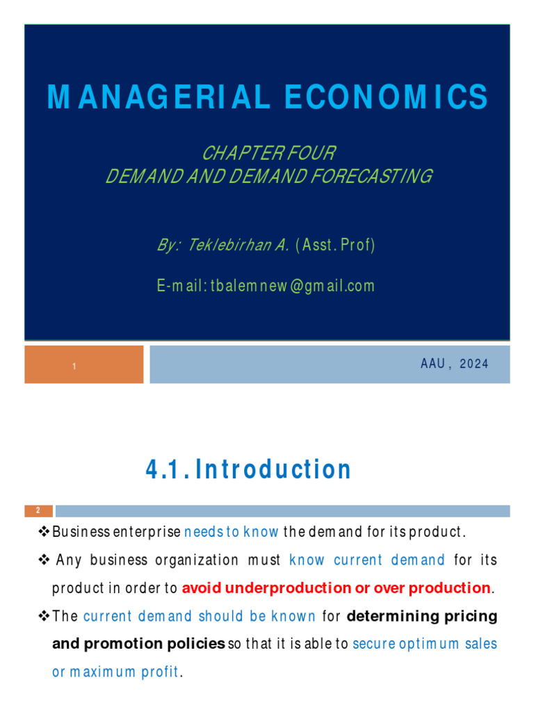 CH 4 | PDF | Forecasting | Time Series