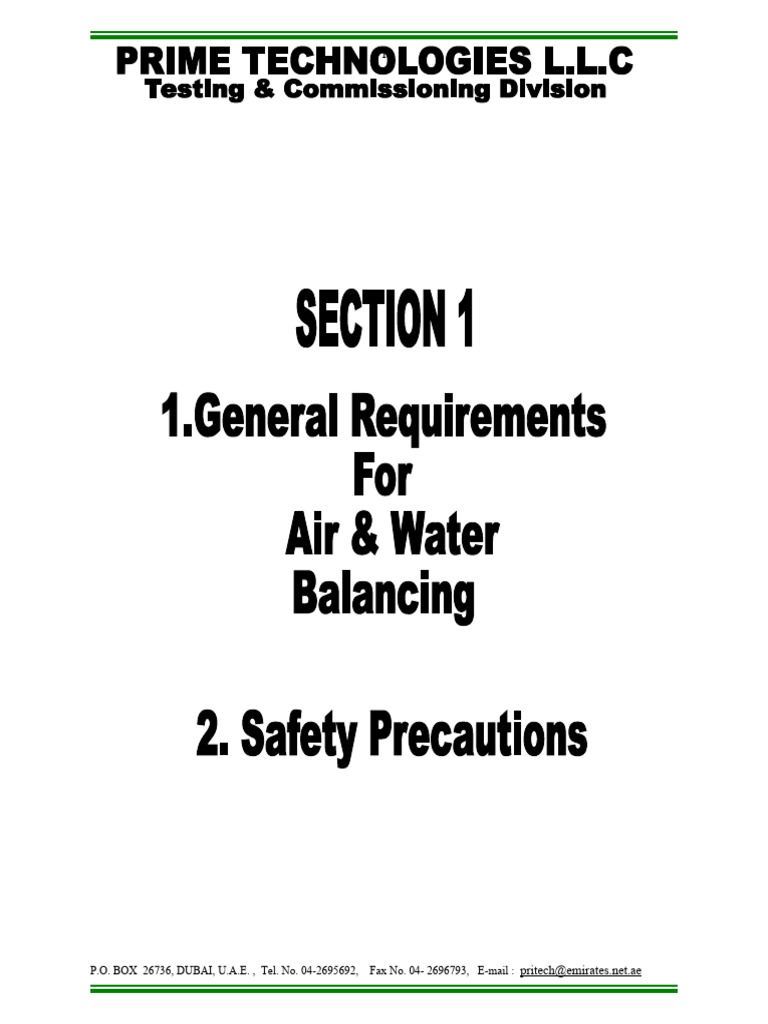 New Method Statement | PDF | Duct (Flow) | Pump