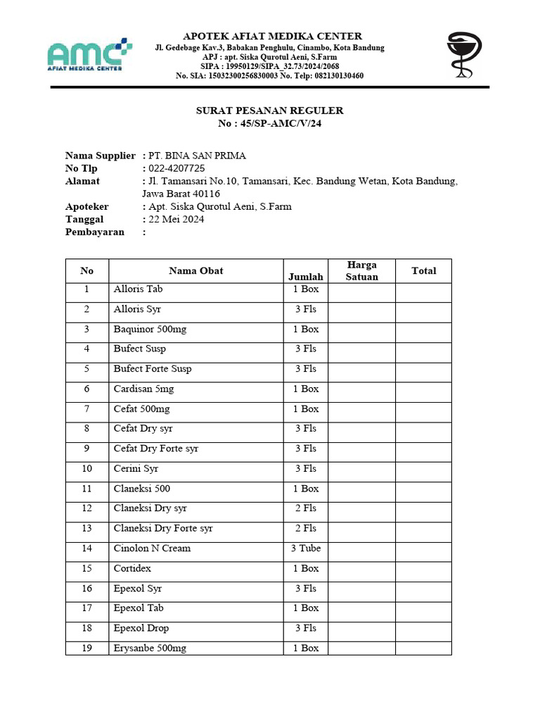 SP Reguler BSP | PDF