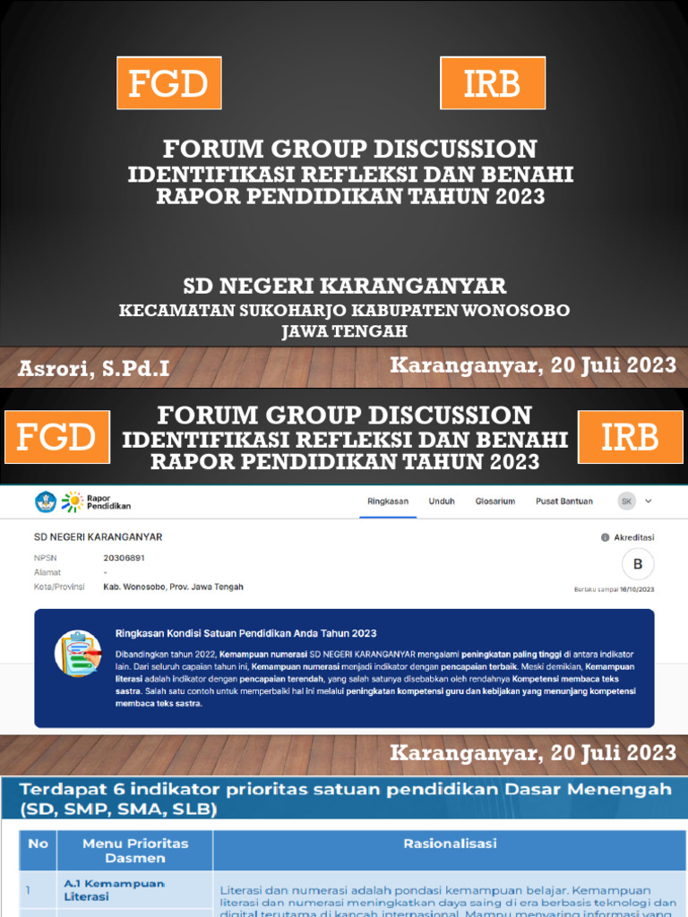 (LULUS VALIDASI) - Aksi Nyata Topik 11. Perencanaan Berbasis Data Di ... (LULUS VALIDASI) - Aksi Nyata Topik 11. Perencanaan Berbasis Data Di ...