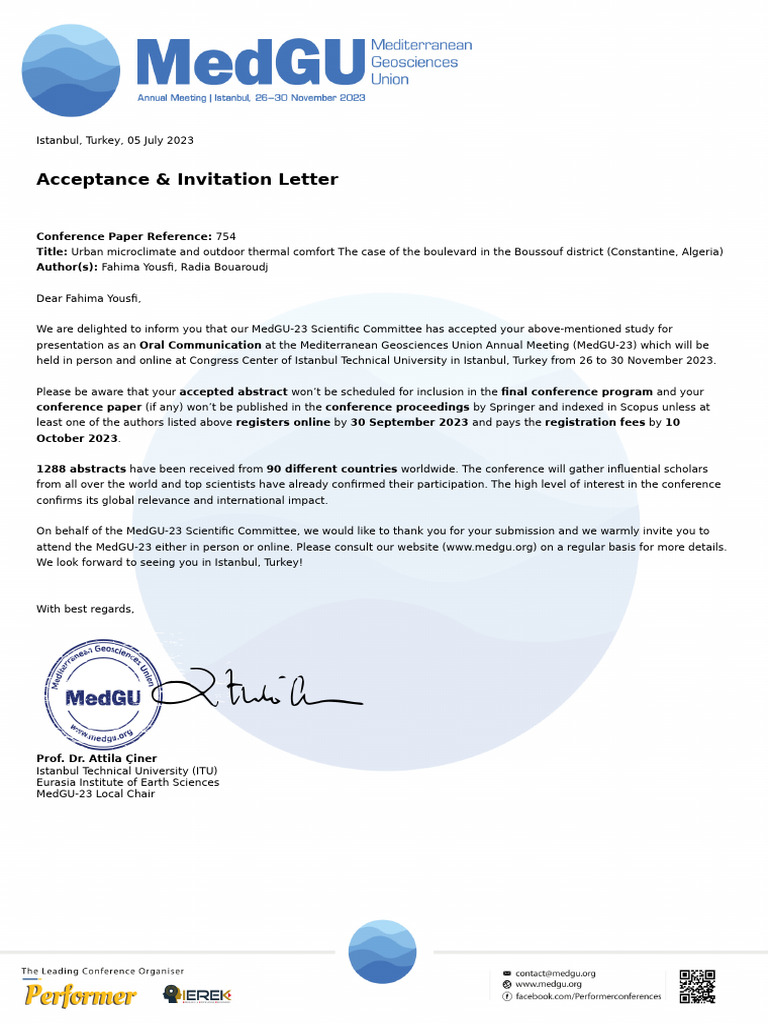 Print Acceptance Letter | PDF