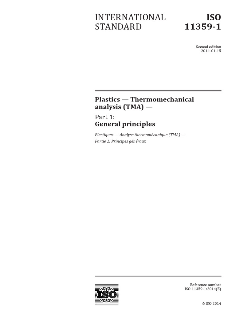 1 2014 - Iso | PDF | International Organization For Standardization ...
