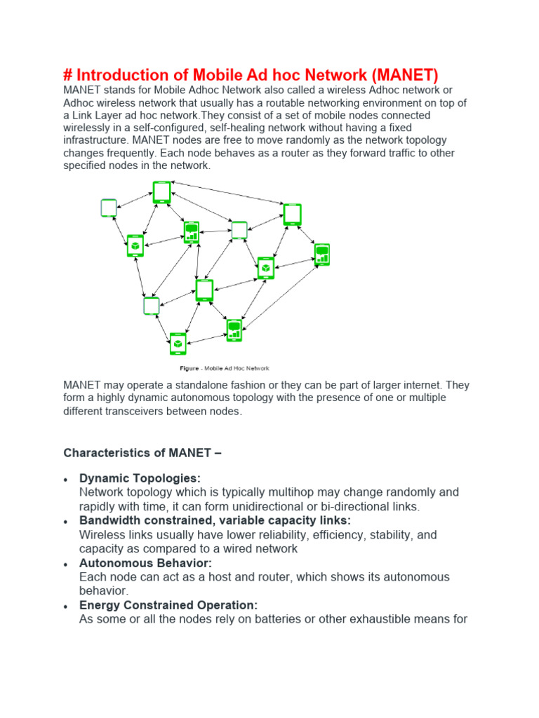 MC Unit5 | Download Free PDF | Wireless Ad Hoc Network | Routing