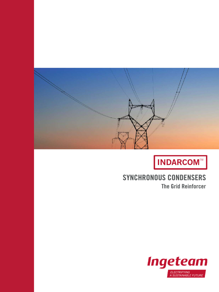 Indarcom Synchronous Condensers | PDF | Electrical Grid | Electrical Engineering