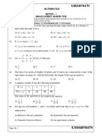 SNUSAT 2025 Sample Practice Questions | PDF