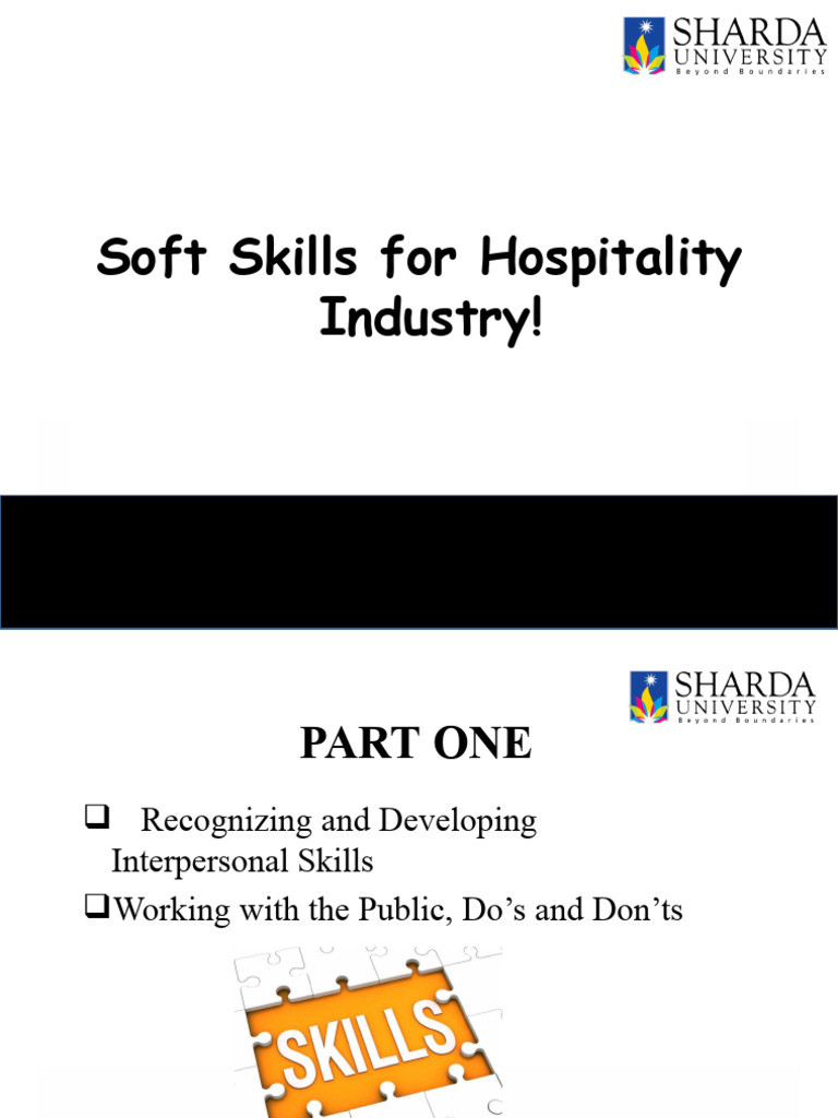 Hospitality Soft Skills Guide | PDF | Interpersonal Communication ...