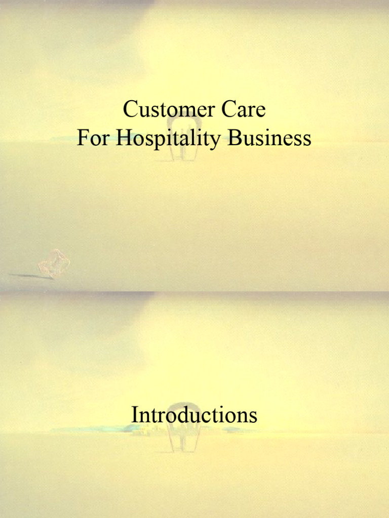 Effective Customer Care Strategies | PDF | Nonverbal Communication ...