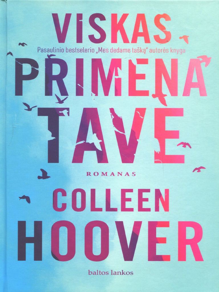 Viskas Primena Tave Coleen Hoover 2024 | PDF