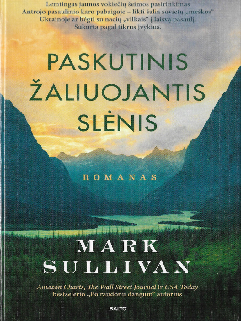 Mark Sullivan - Paskutinis Zaliuojantis Slenis.2022 | PDF