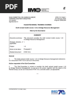 IMO Model Course 2.07 - Engine-Room Simulator, 2002 Edition | PDF