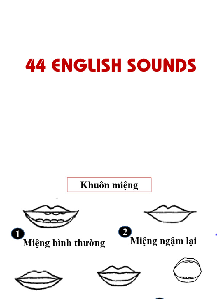 44 English Sounds | PDF
