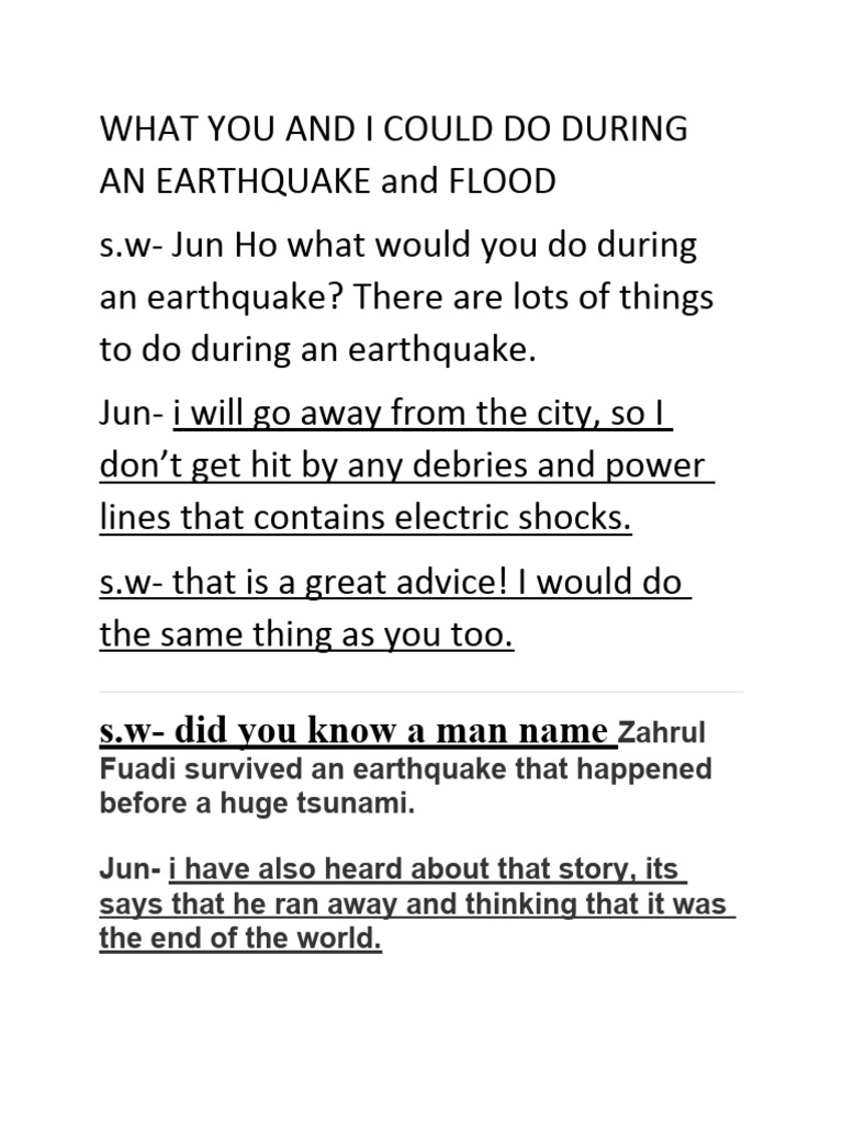 Podcast Script (Edited) | PDF | Flood | Natural Disasters