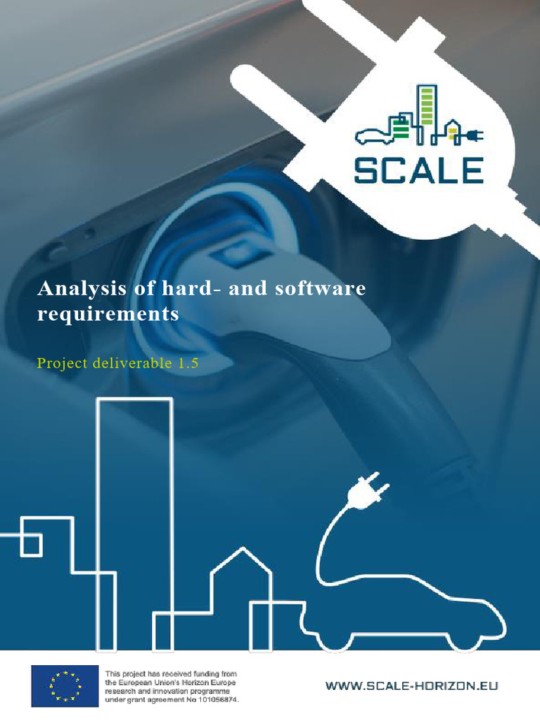 D1.5 Analysis of Hard and Software Requirements | PDF | Electrical Grid | Electric Vehicle