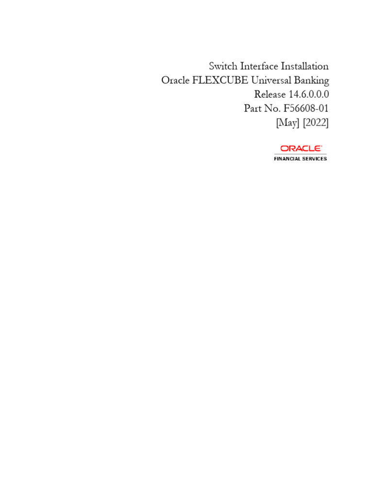 Switch Interface Installation | PDF | Port (Computer Networking ...
