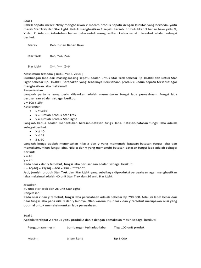 EKMA4413 Riset Operasi | PDF | Metode & Bahan Ajar | Komputer