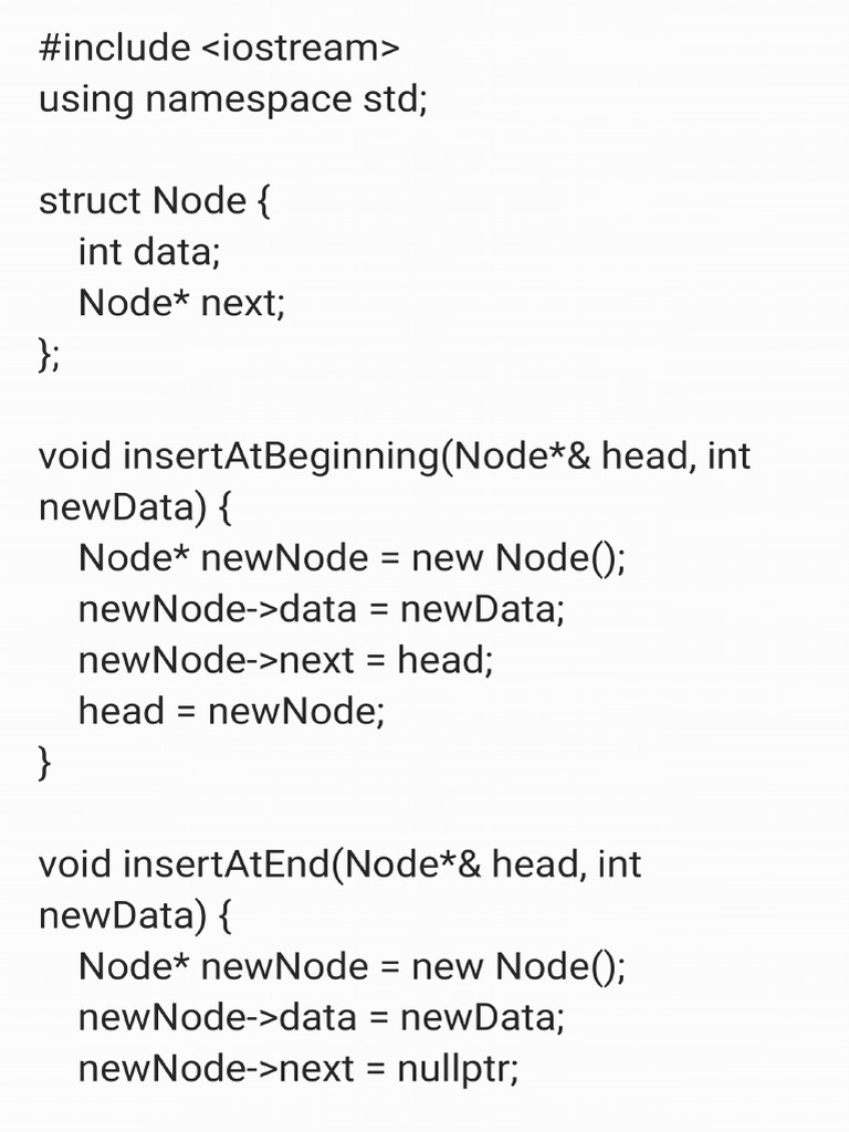 Deleting Nodes From Linked List | PDF
