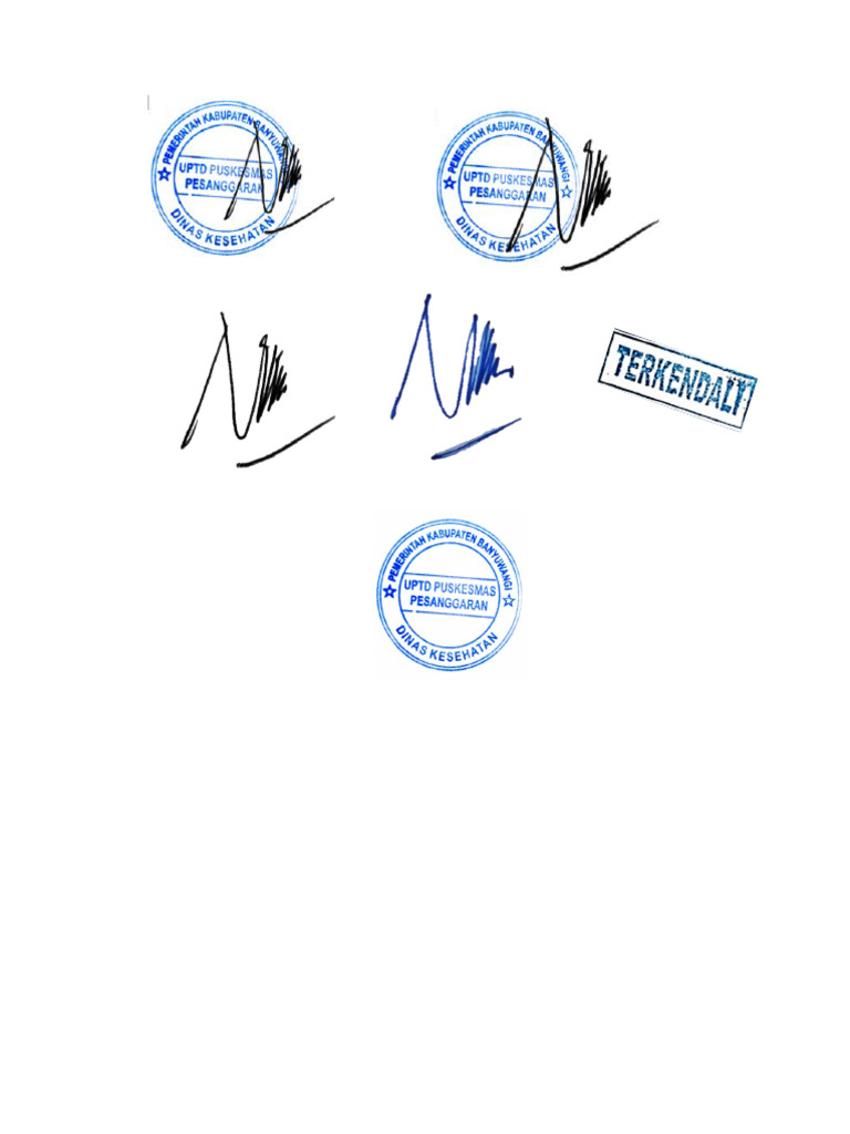 Tanda Tangan Dan Stempel Siap | PDF