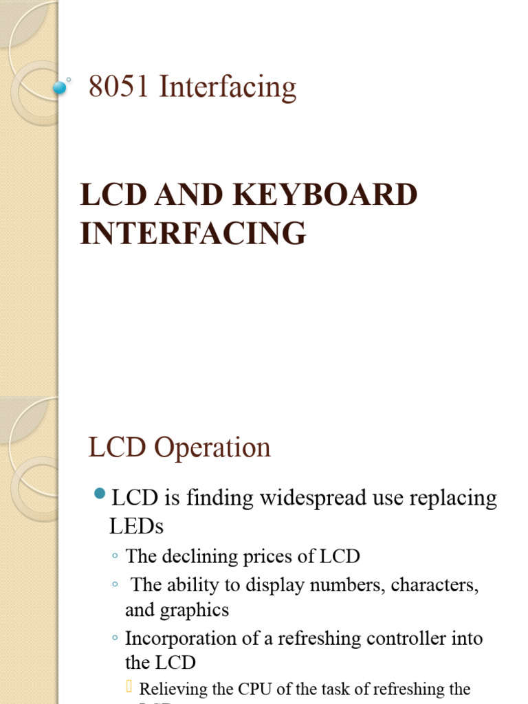 Unit 2 IO and Memory Interfacing - cs3691 | PDF | Analog To Digital ... Unit 2 IO and Memory Interfacing - cs3691 | PDF | Analog To Digital ...