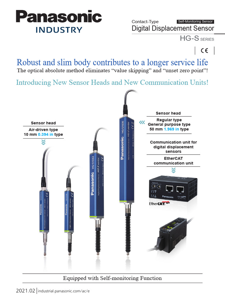 HG S Catalog | PDF | Sensor | Accuracy And Precision