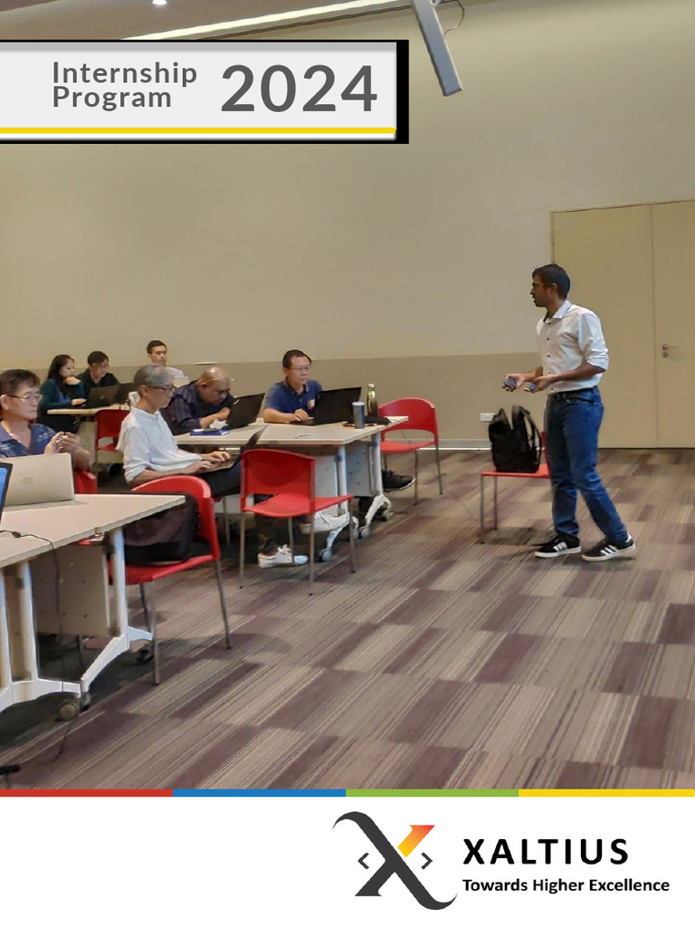 Xaltius CS Internship Brochure | PDF | Computer Security | Security