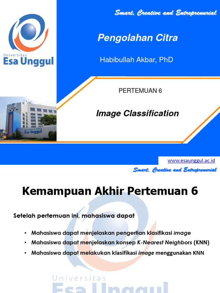 Modul 6 (Image Classification) | PDF