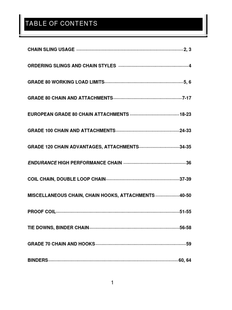 Chain Slings - pdf0 | PDF | Welding | Construction
