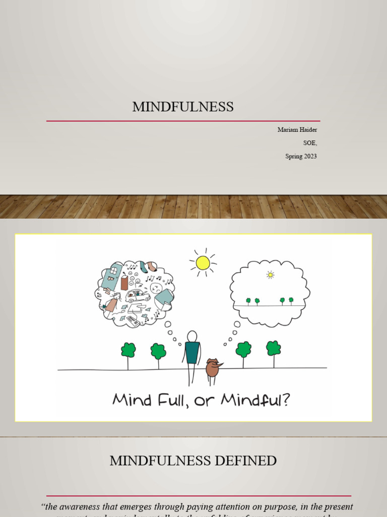 Mindfulness | PDF | Mindfulness | Meditation