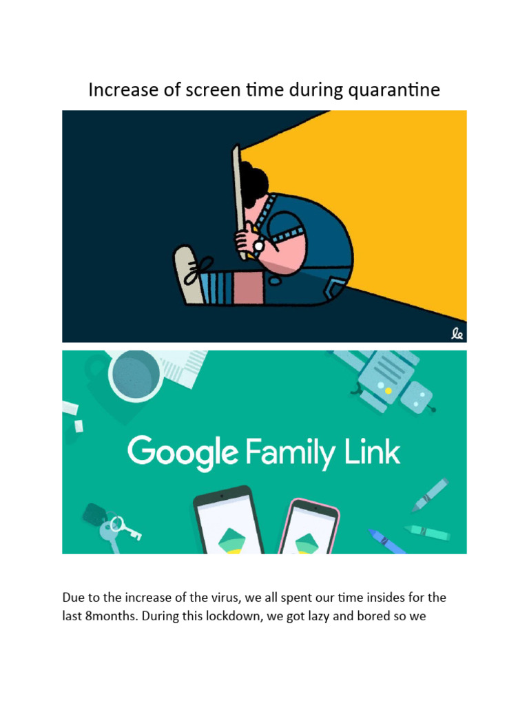 Increase of Screen Time During Quarantine | PDF | Technology & Engineering