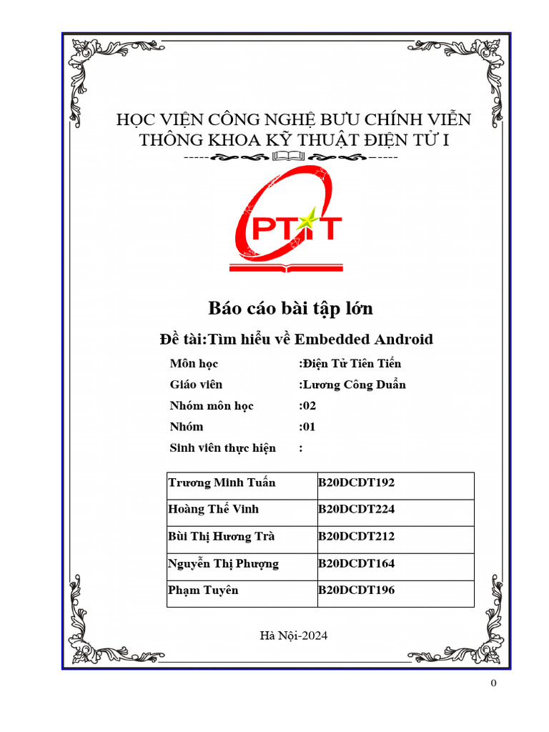 Báo Cáo DTTT-N1 | PDF